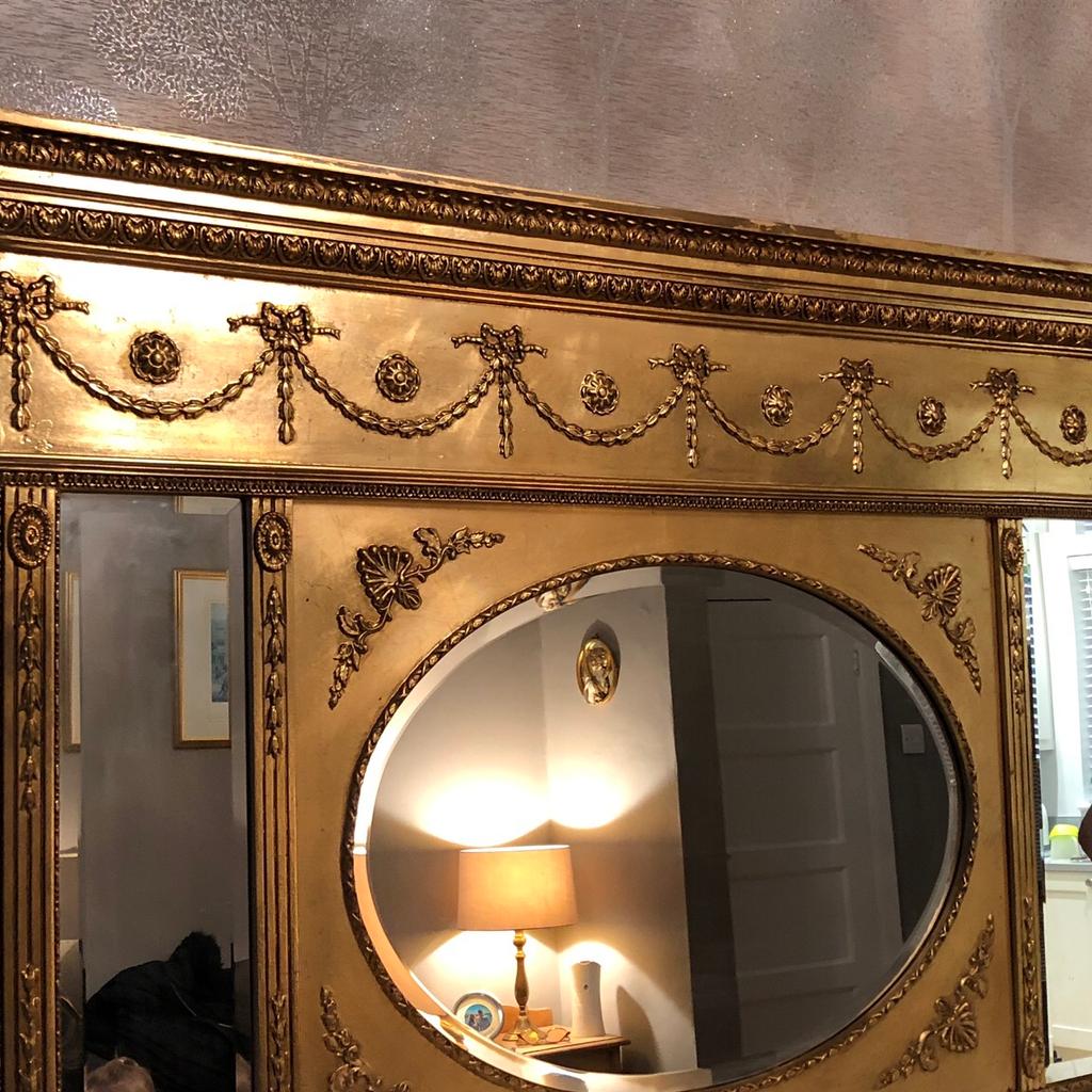 Regency style neoclassical mantel mirror in London Borough of Sutton ...