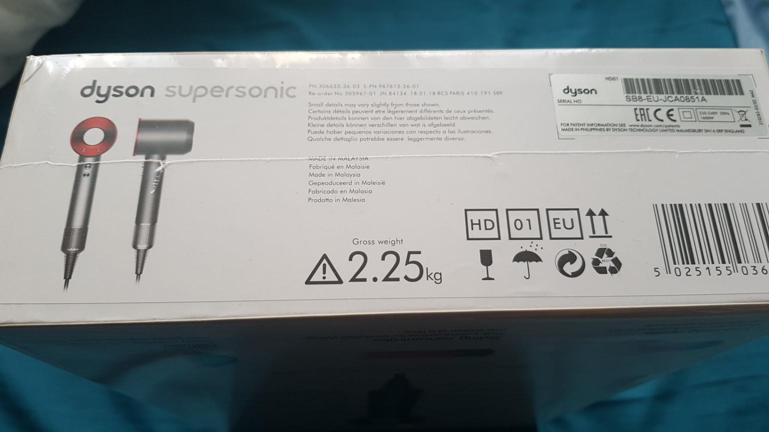 Dyson Supersonic Hairdryer - Iron/Red in E1 Hamlets for £160.00 for ...