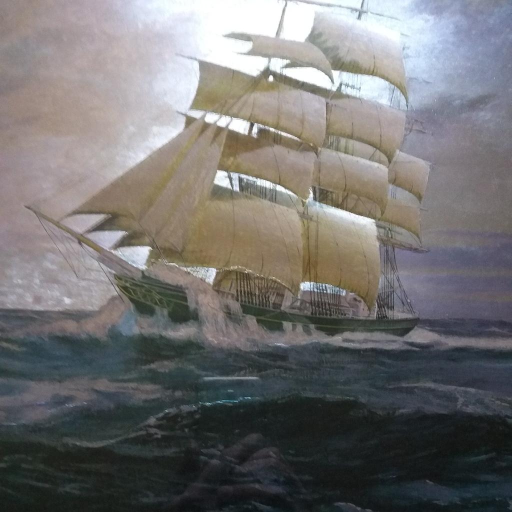 Large Vintage Foil Art Picture in Wigan für £ 4,00 zum Verkauf | Shpock AT