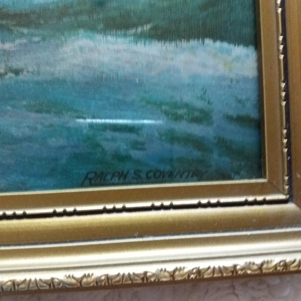 Large Vintage Foil Art Picture in Wigan für £ 4,00 zum Verkauf | Shpock AT