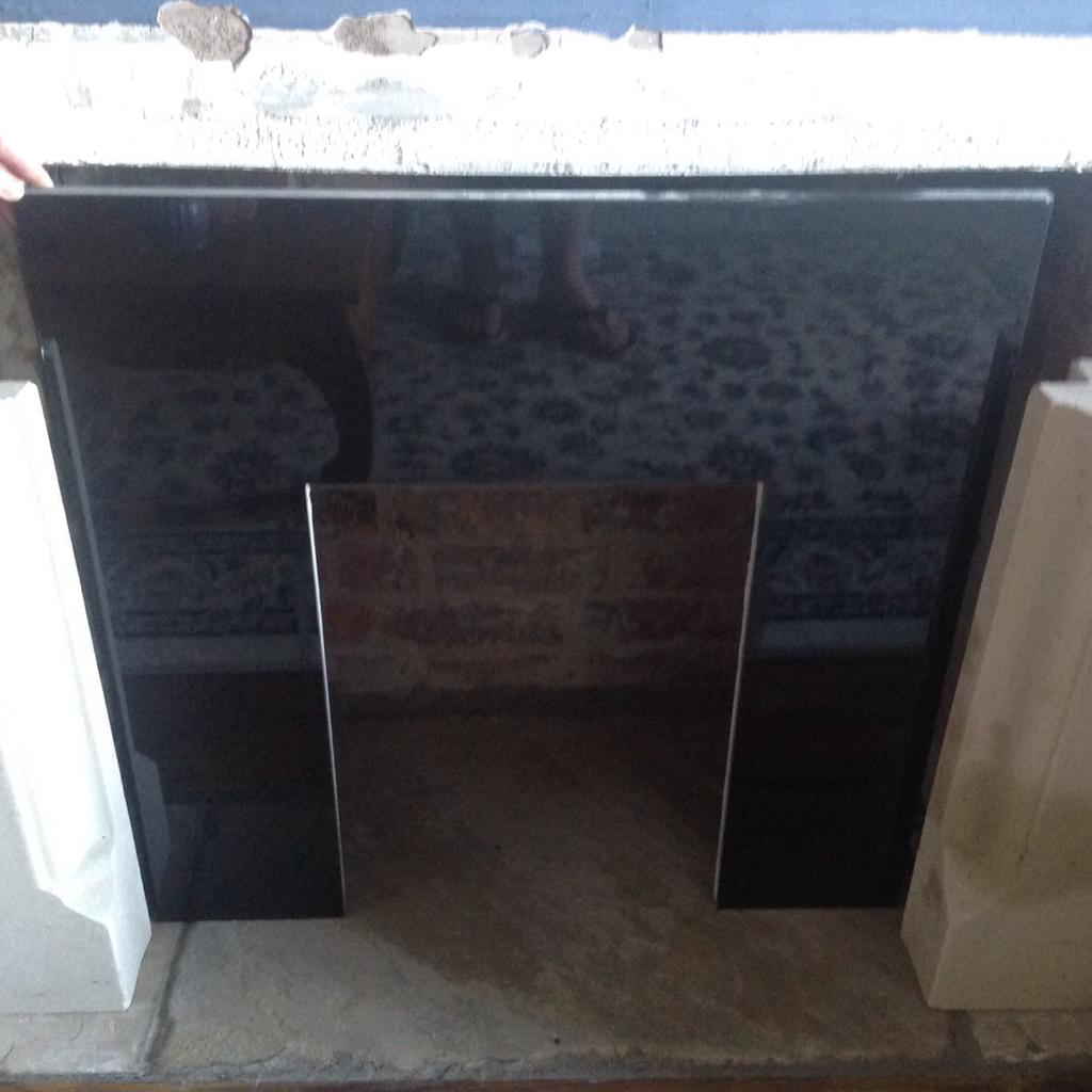 Black granite fire back plate in WR12 Wychavon für 45,00 £ zum Verkauf ...