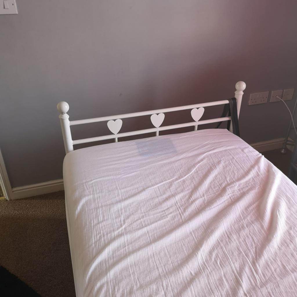 girls love heart single bed frame from next in ST6 Tunstall for £20.00 ...
