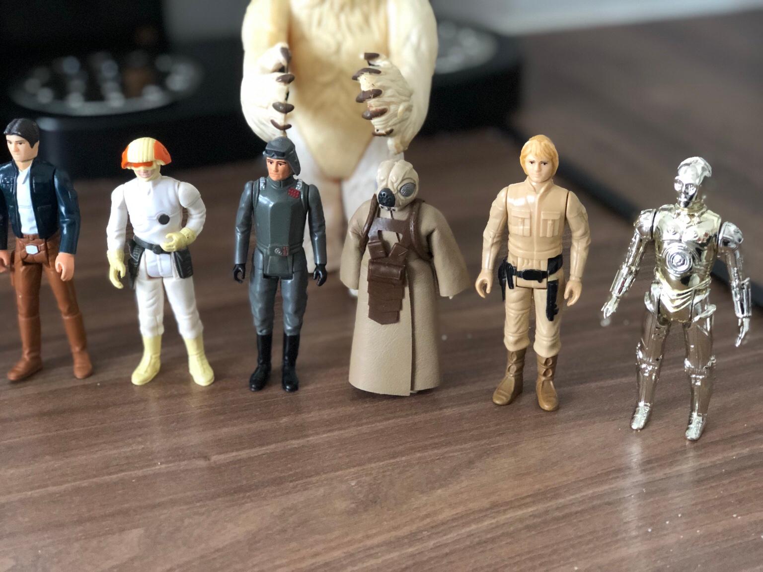 Vintage bundle of Star Wars figures in Nuneaton and Bedworth für gratis ...