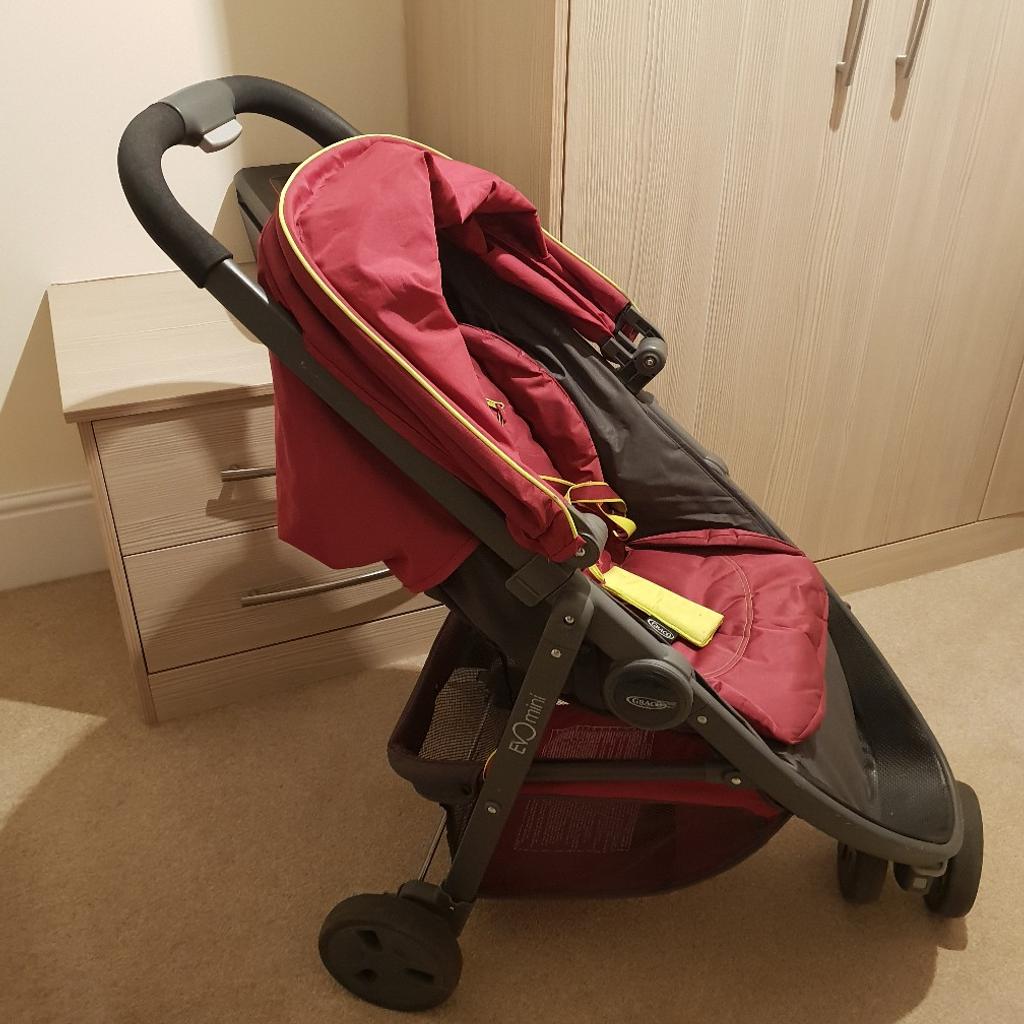Graco EVO berry lightweight 3 wheel pushchair in NP12 Oakdale für £ 50 ...