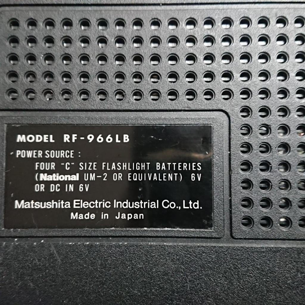 Radio National Panasonic GX 400. in 24052 Azzano San Paolo für 30,00 ...