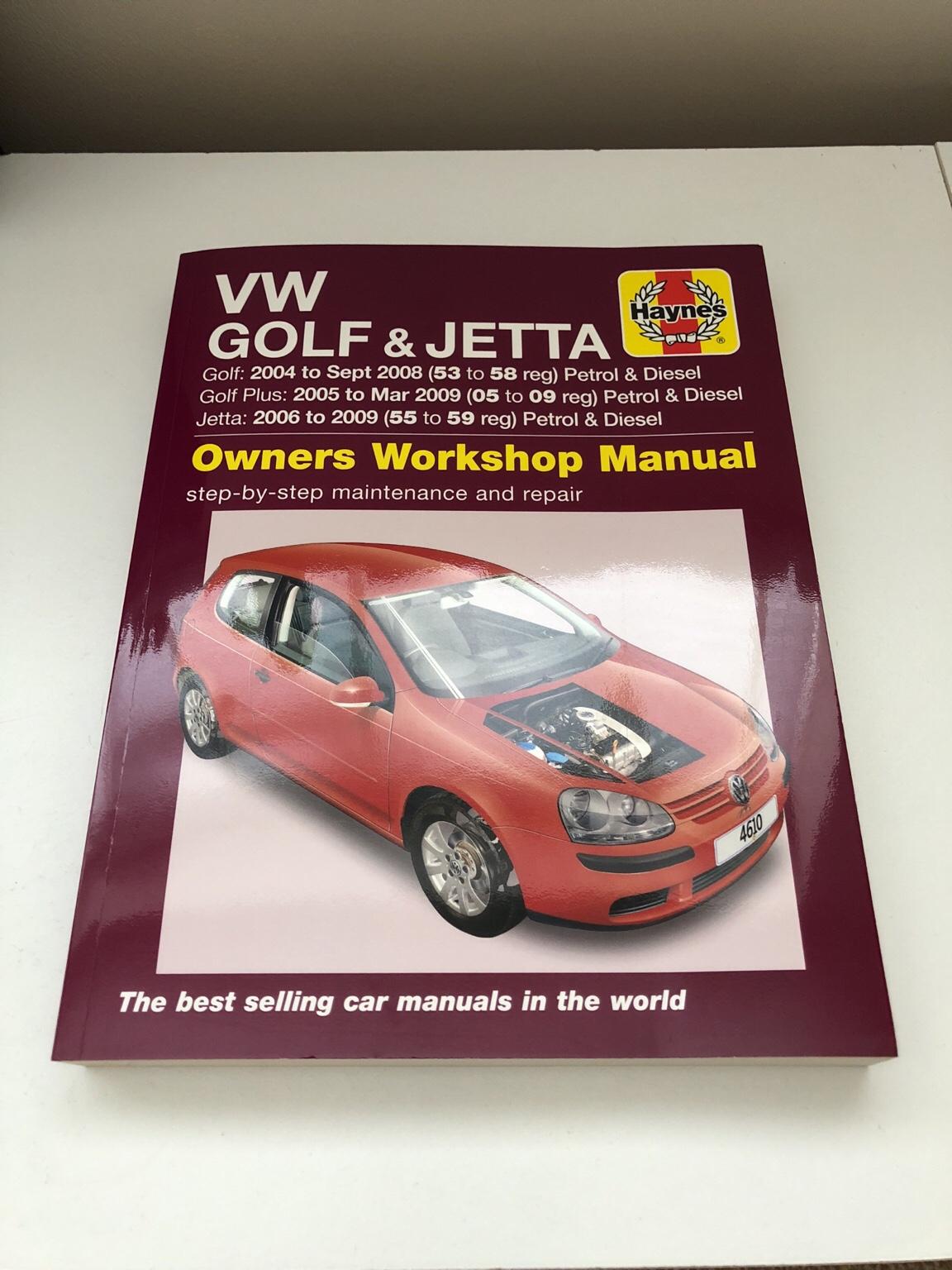 VW Golf & Jetta Owners Workshop Manual in SW19 Wandsworth für 8,00 ...