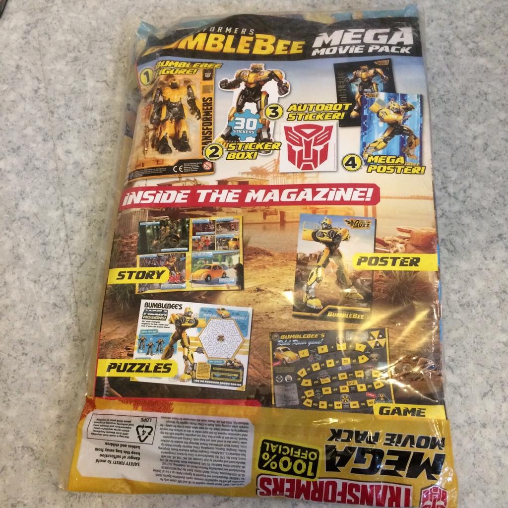 Transformers BumbleBee Mega Movie Pack in TS3 Middlesbrough for £1.00 ...