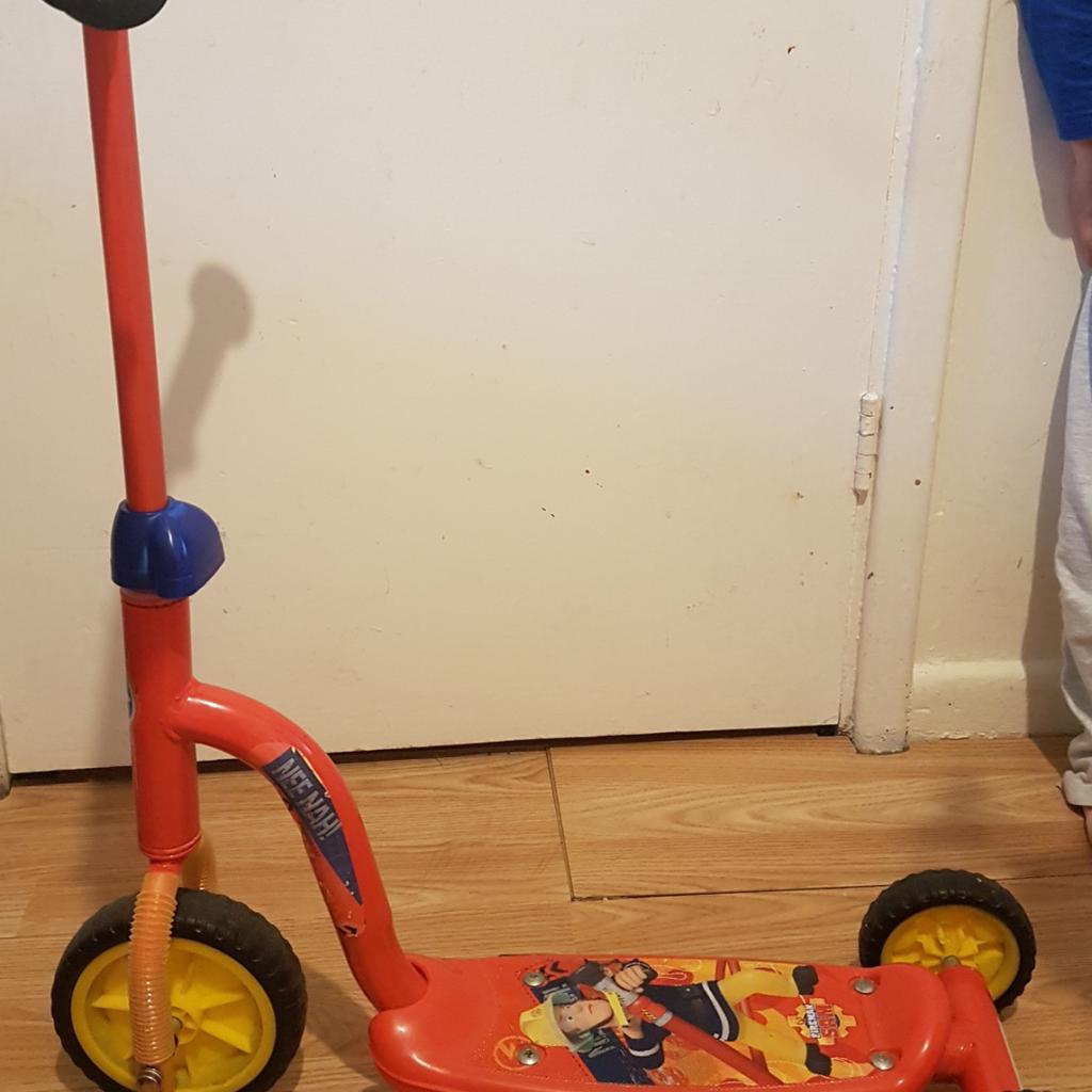 fireman Sam scooter in S8 Sheffield for £5.00 for sale | Shpock