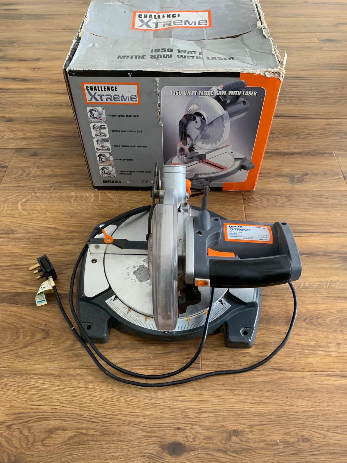 Challenge Xtreme Mitre Saw with Laser 1050 WT in KT3 London for £30.00 ... Challenge Xtreme Mitre Saw with Laser 1050 WT in KT3 London for £30.00 ...