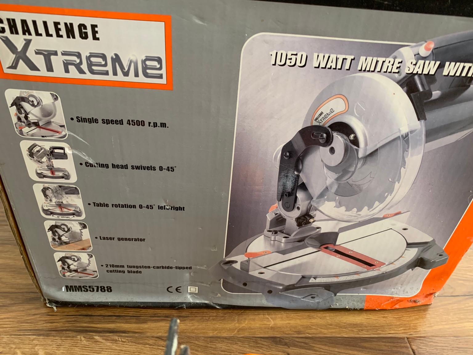 Challenge Xtreme Mitre Saw with Laser 1050 WT in KT3 London for £30.00 ... Challenge Xtreme Mitre Saw with Laser 1050 WT in KT3 London for £30.00 ...