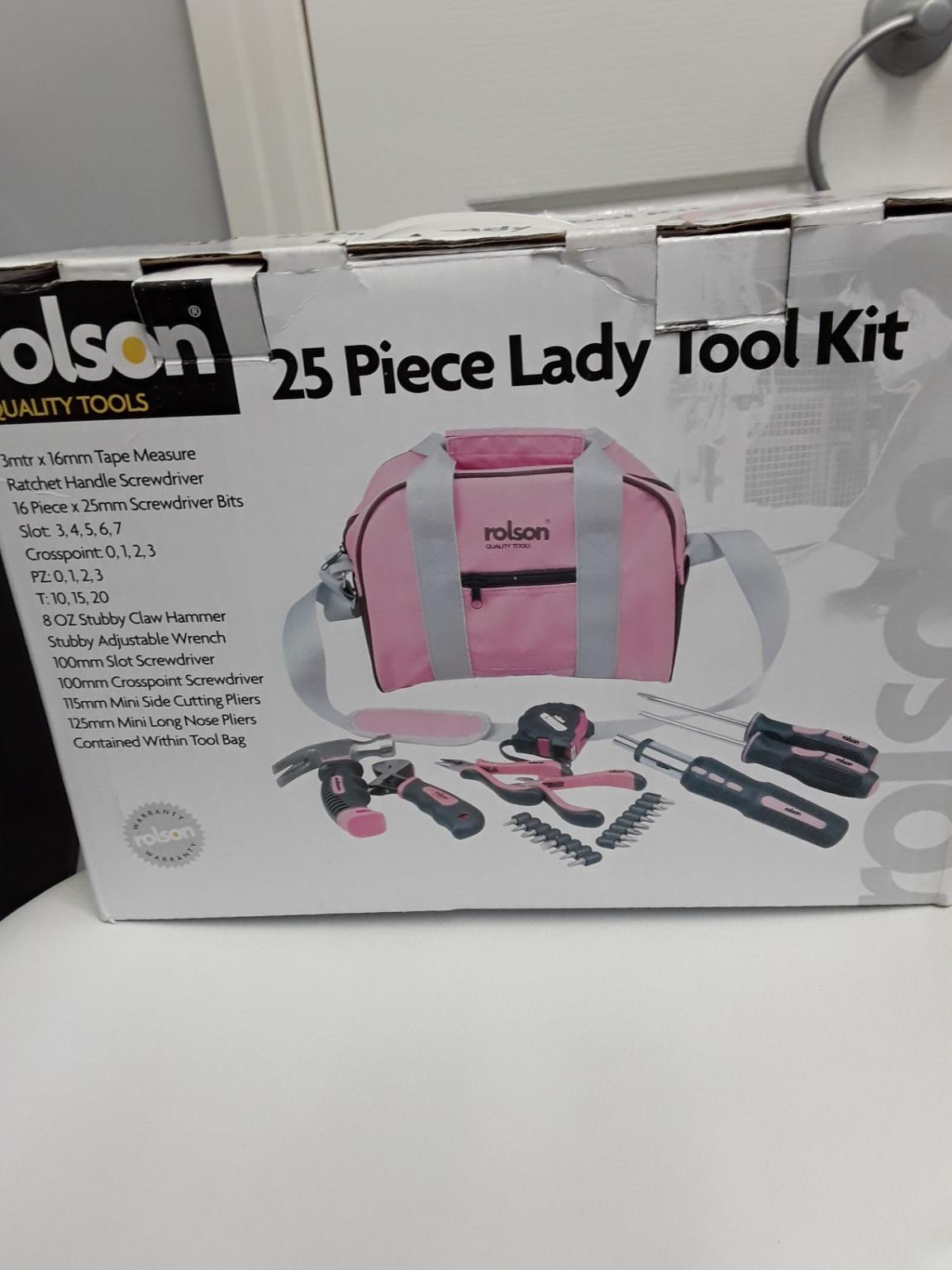 ROLSON TOOL KIT 25 PIECE IN PINK (New) in Strensall für £ 10,00 zum ...