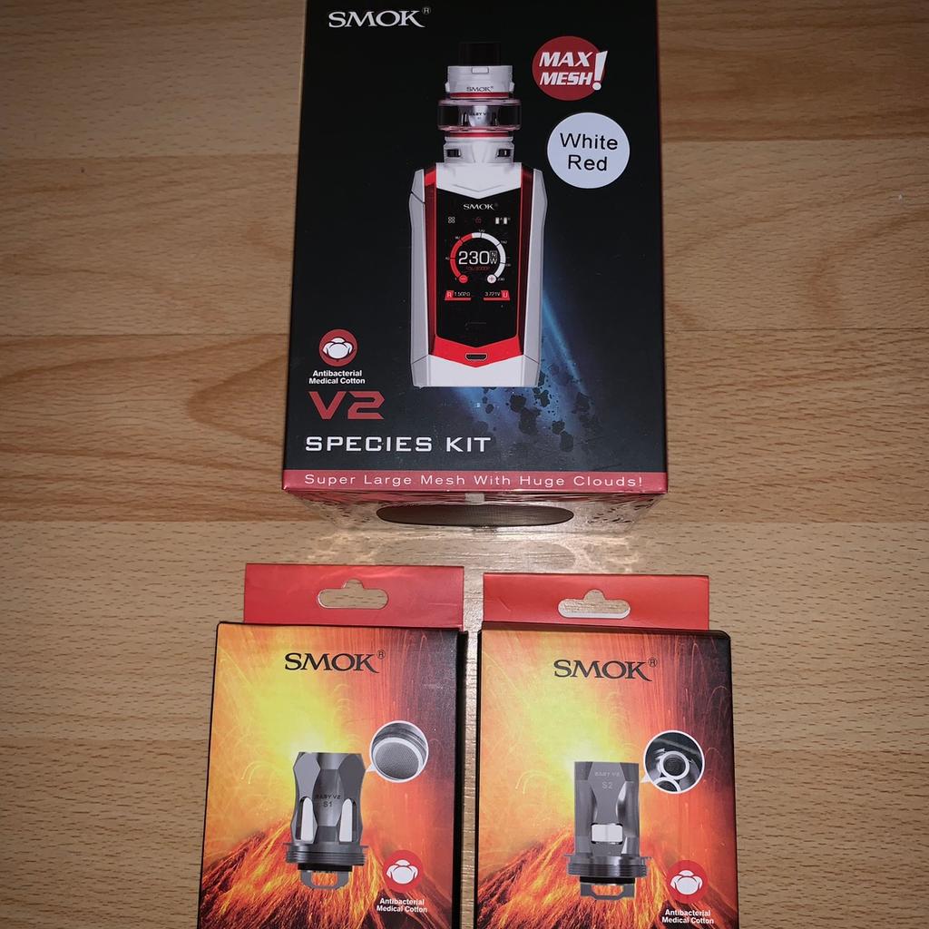 SMOK Species Kit V2 + Meshcoils in 01796 Pirna für € 80,00 zum Verkauf ...