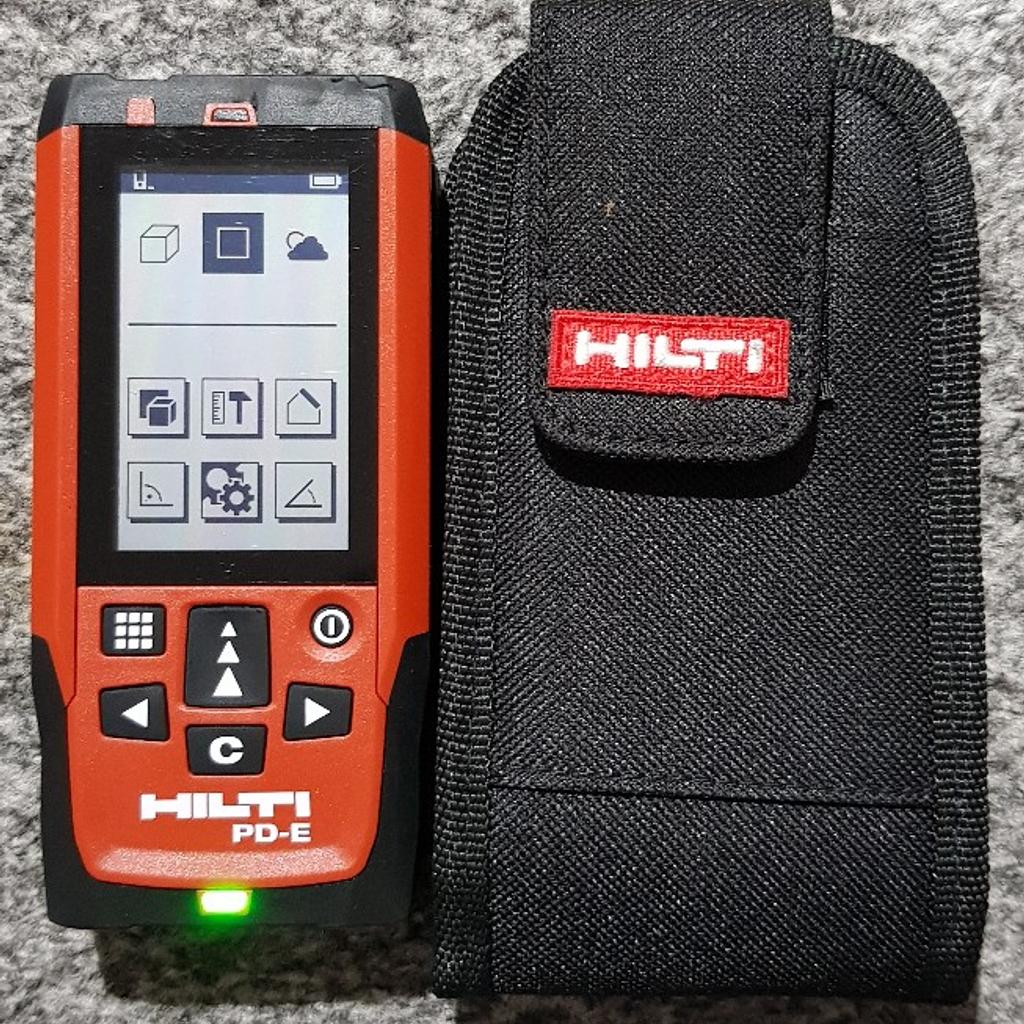 Hilti Laser Pd-E Handheld Rangefinder Range F in LU5 Regis für £ 180,00 ...