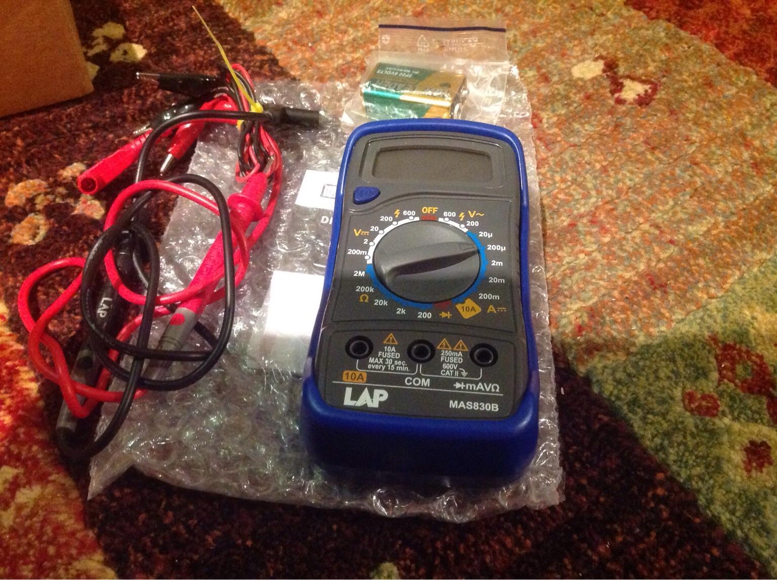 Lap Multimeter MAS830B in B97 Redditch for £7.00 for sale | Shpock