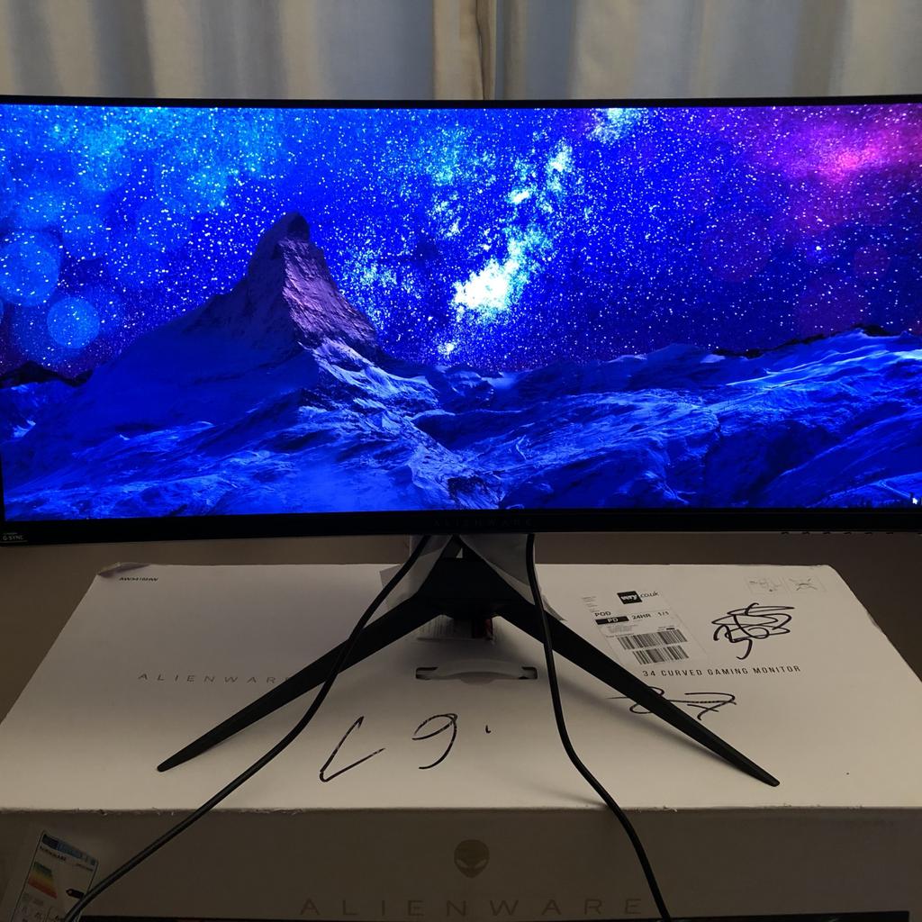 Alienware AW3418HW 34 Inch Curved Monitor in B92 Solihull für 680,00 ...