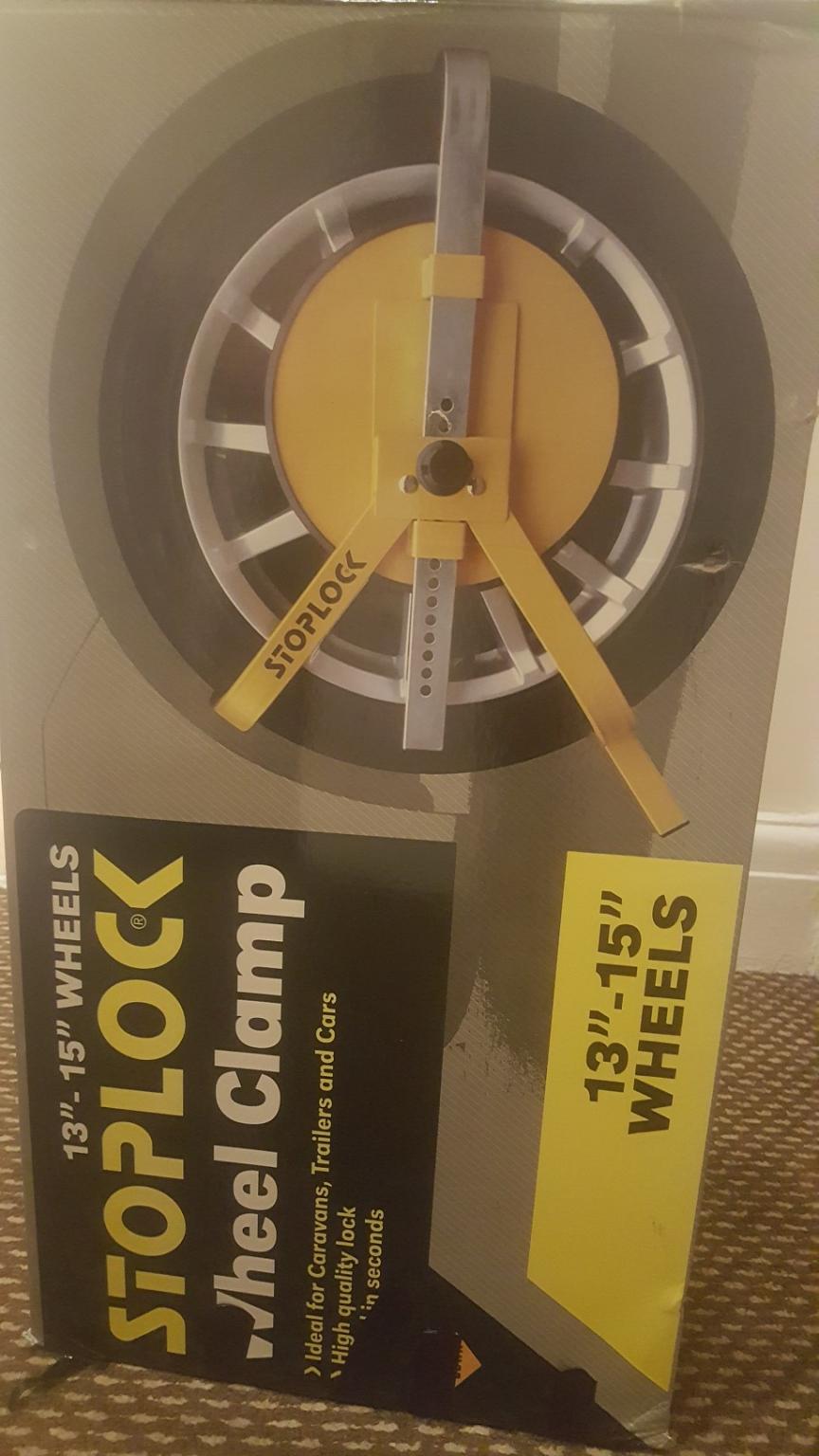 Stoplock Wheel Clamp Lock in M25 Prestwich für 10,00 £ zum Verkauf | Shpock DE