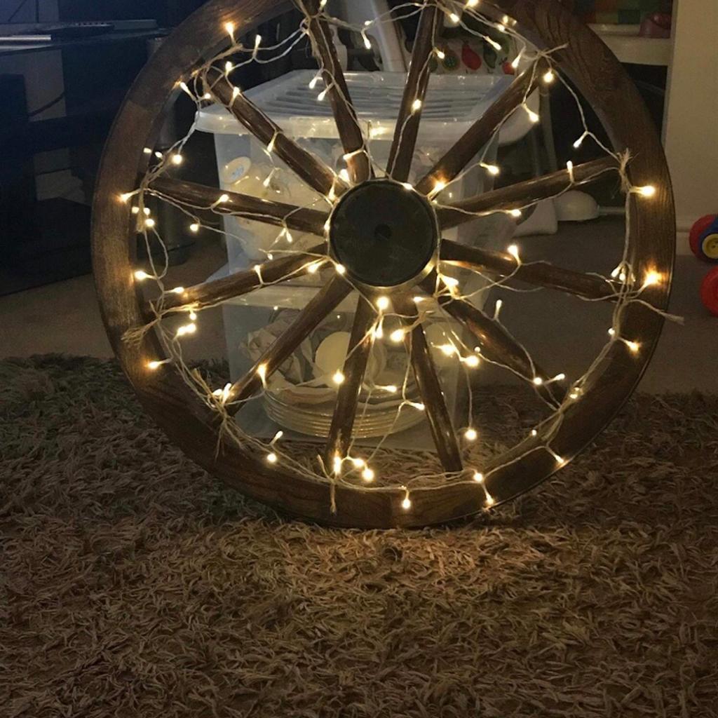 Cartwheel Lights up 30 inch diameter in DE14 Staffordshire für 35,00 ...