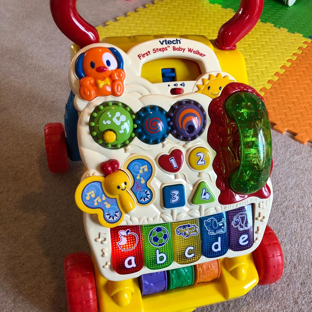 VTech musical and interactive baby walker in SG18 Biggleswade for £5.00 ...