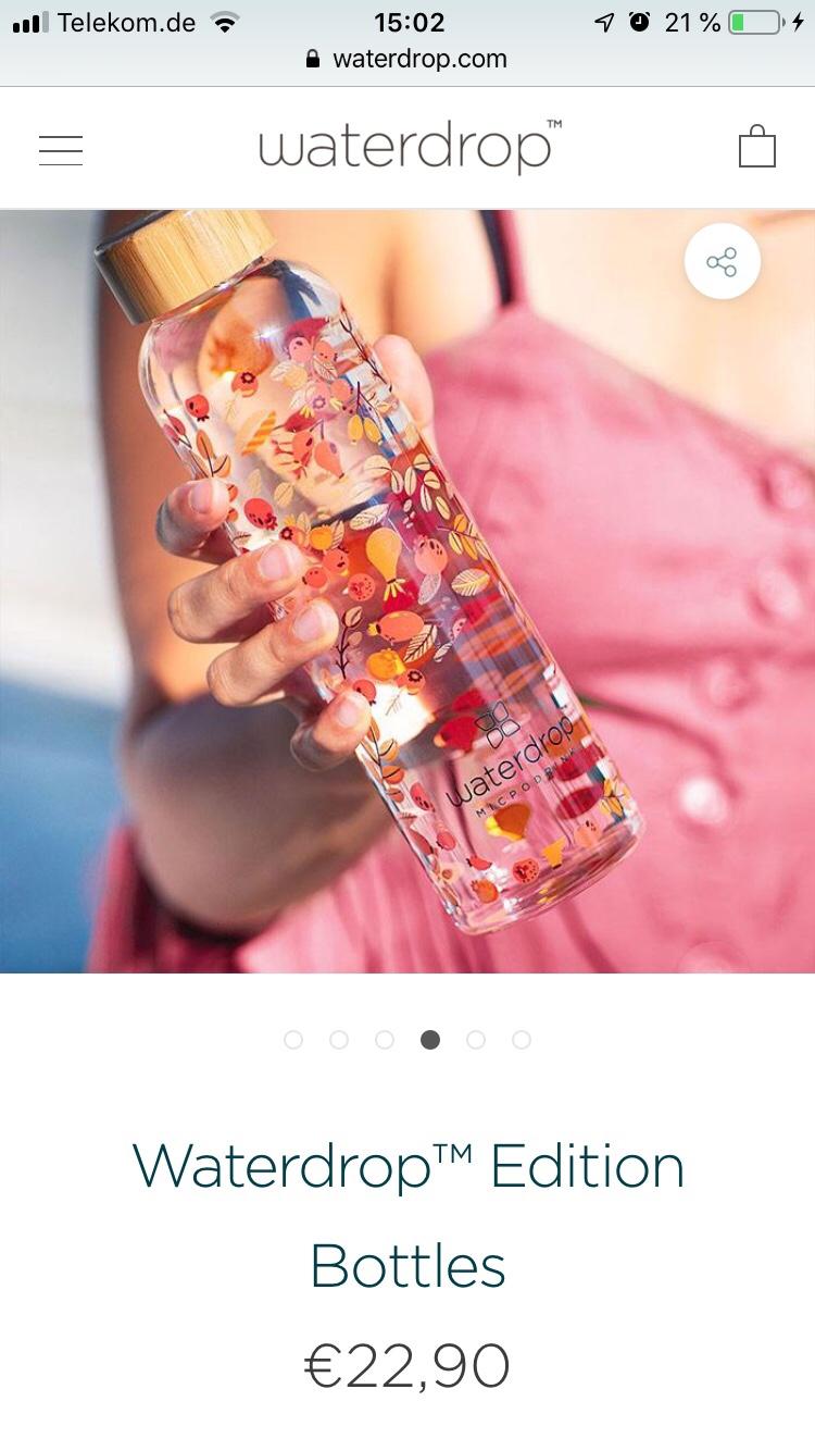 Waterdrop Bottle Relax Edition in 13347 Berlin für 12,00 € zum Verkauf | Shpock DE