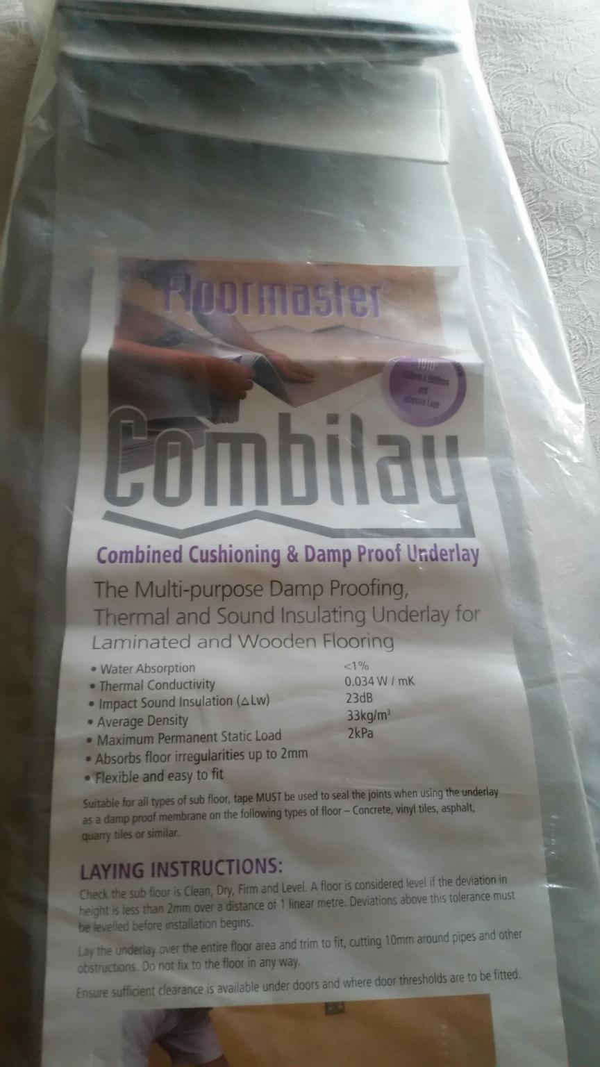 floormaster combilay underlay in LS13 Leeds for £5.00 for sale | Shpock