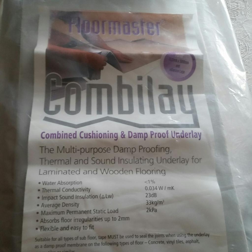 floormaster combilay underlay in LS13 Leeds for £5.00 for sale | Shpock