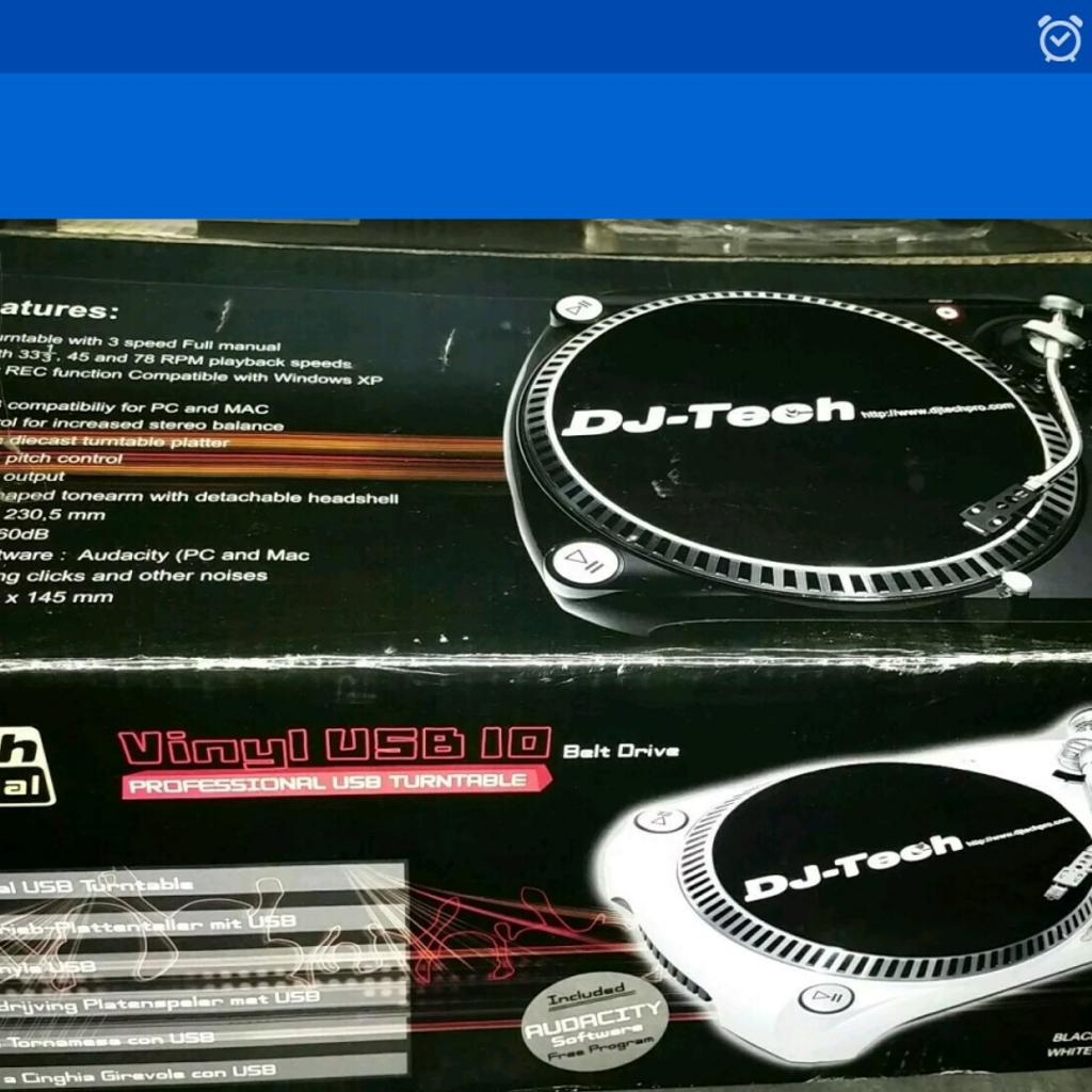 DJ-Tech Vinyl USB 10 Turntable in 42117 Wuppertal for €38.00 for sale ...