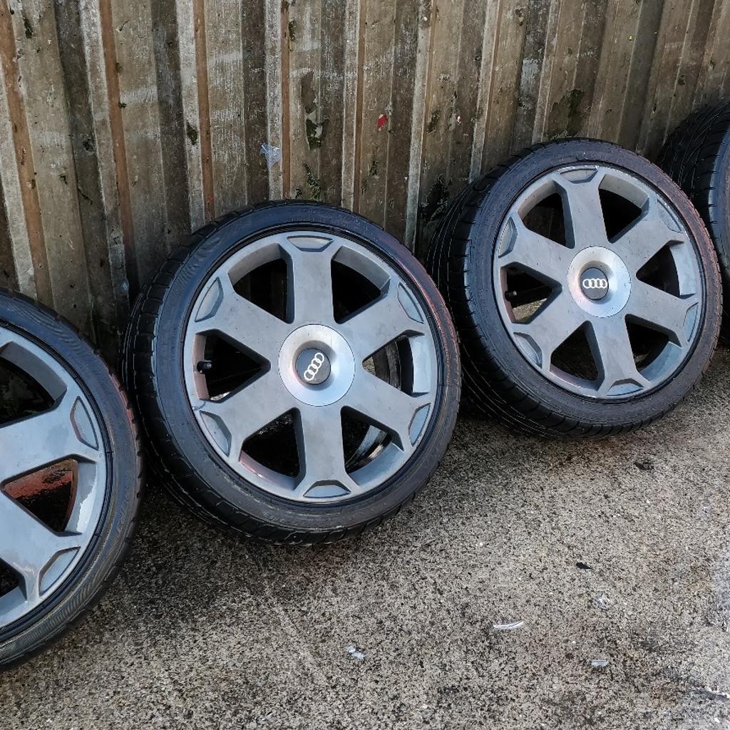 Genuine Audi S4 Ronal alloys in LS13 Leeds for £400.00 for sale | Shpock
