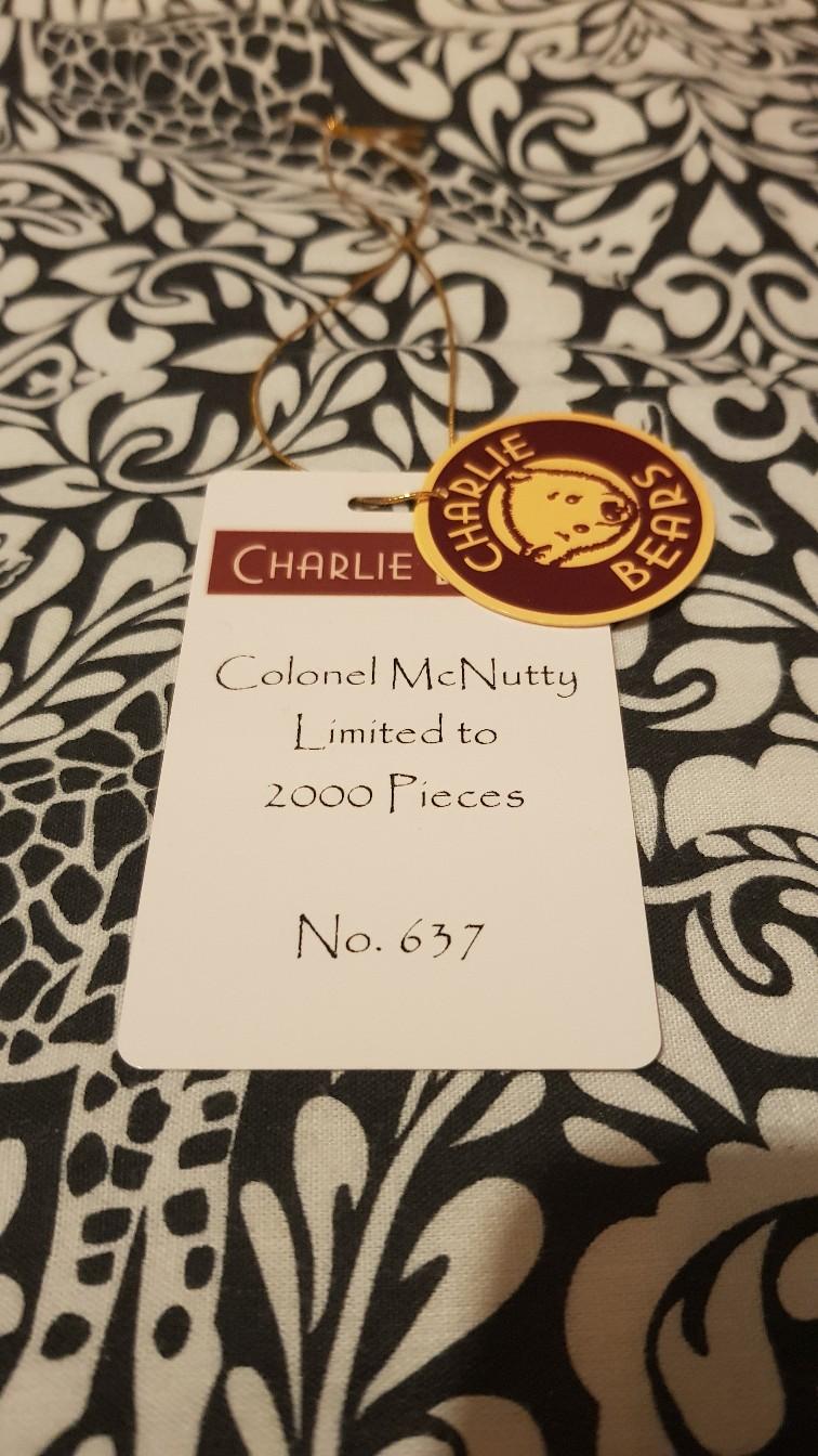 Colonel Mc nutty Charlie bear in TN34 Hastings für £ 40,00 zum Verkauf ...