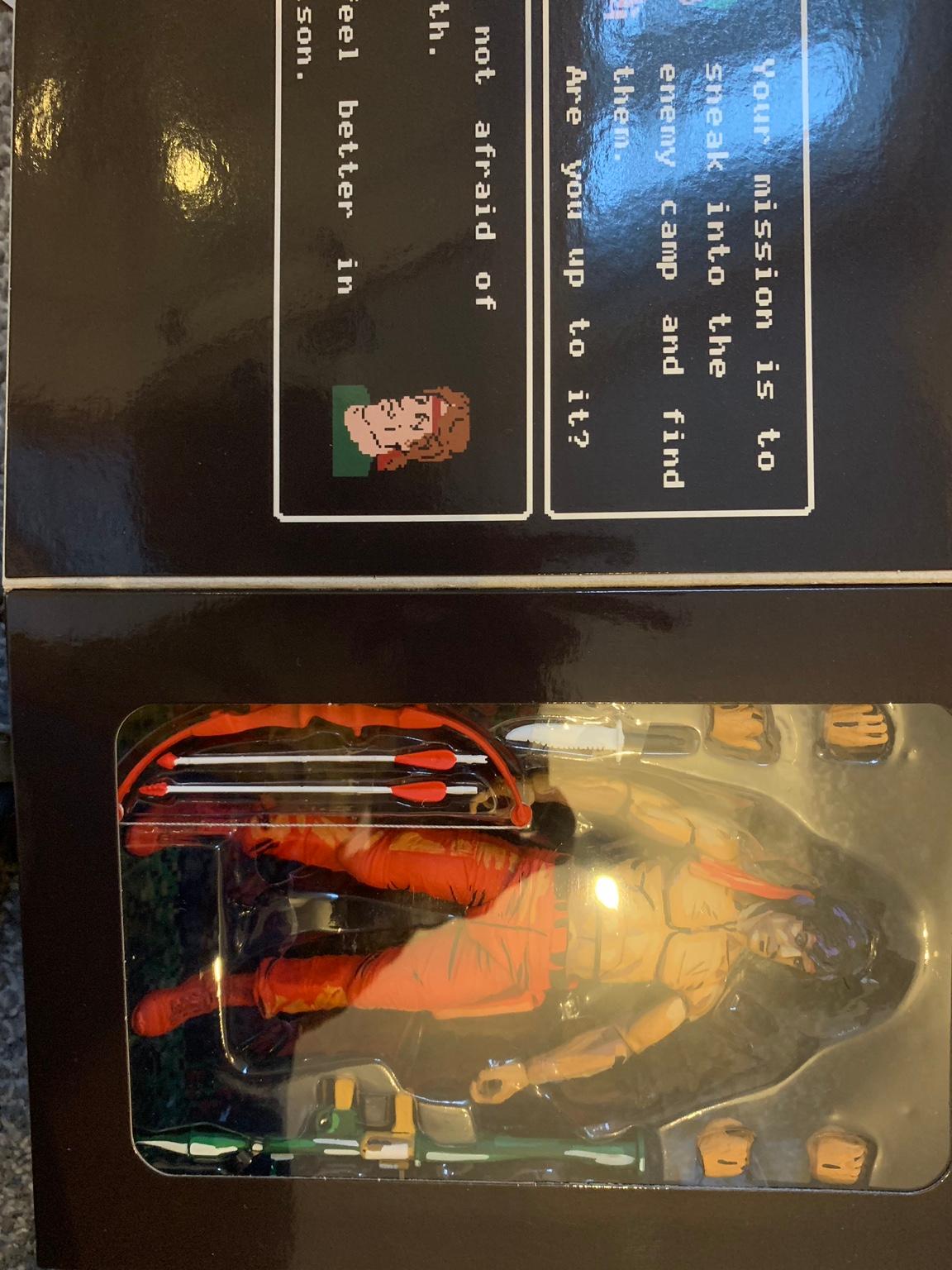 neca rambo 8 bit nes appearance action figure in NP19 Newport für 22,00 ...