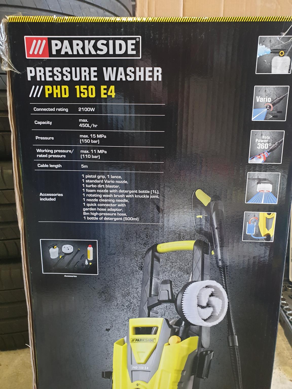 Pressure Washer PARKSIDE PHD 150 E4 1yr Warr. in BD19 Kirklees für £ 60 ...
