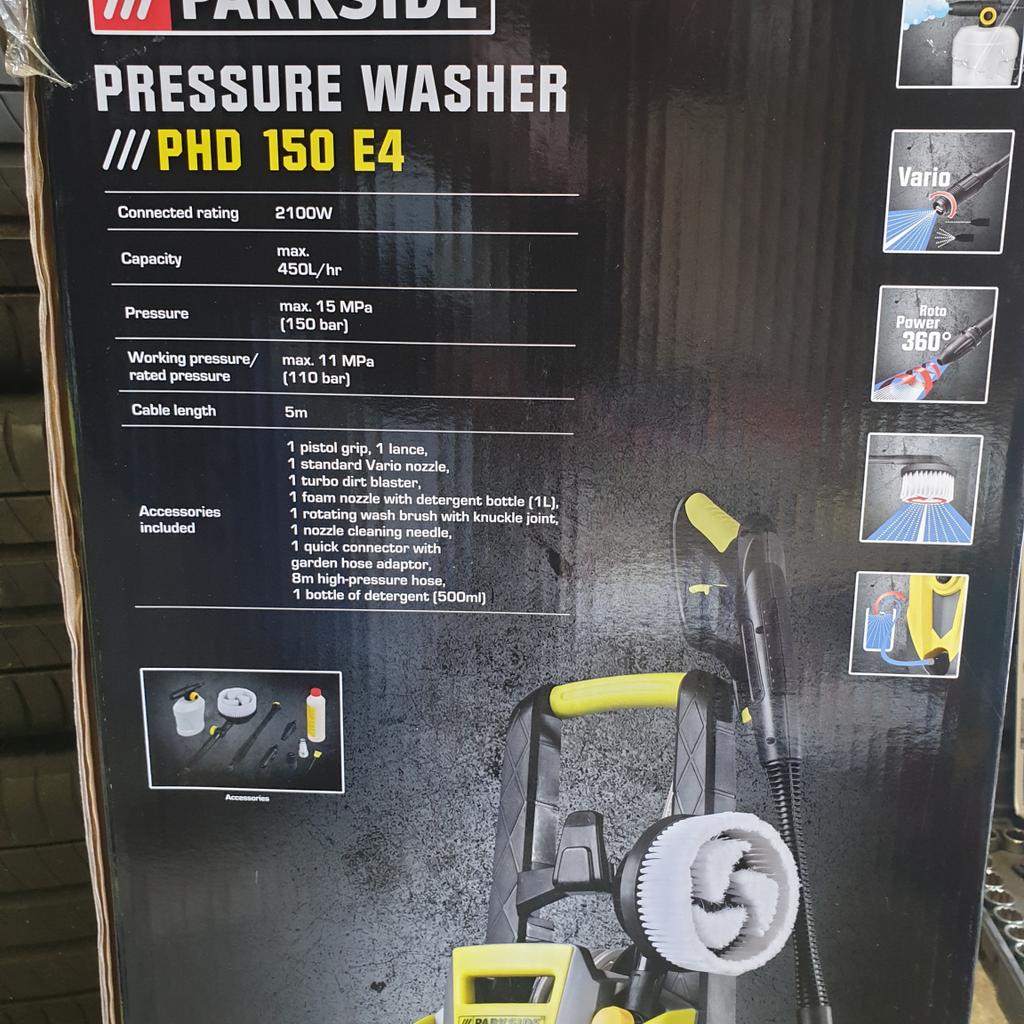 Pressure Washer PARKSIDE PHD 150 E4 1yr Warr. in BD19 Kirklees für £ 60 ...