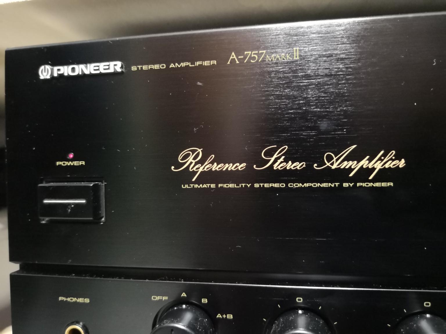 PIONEER A757 MARK II Amplificatore Integrato in 30121 Venezia for €429.00 for sale | Shpock