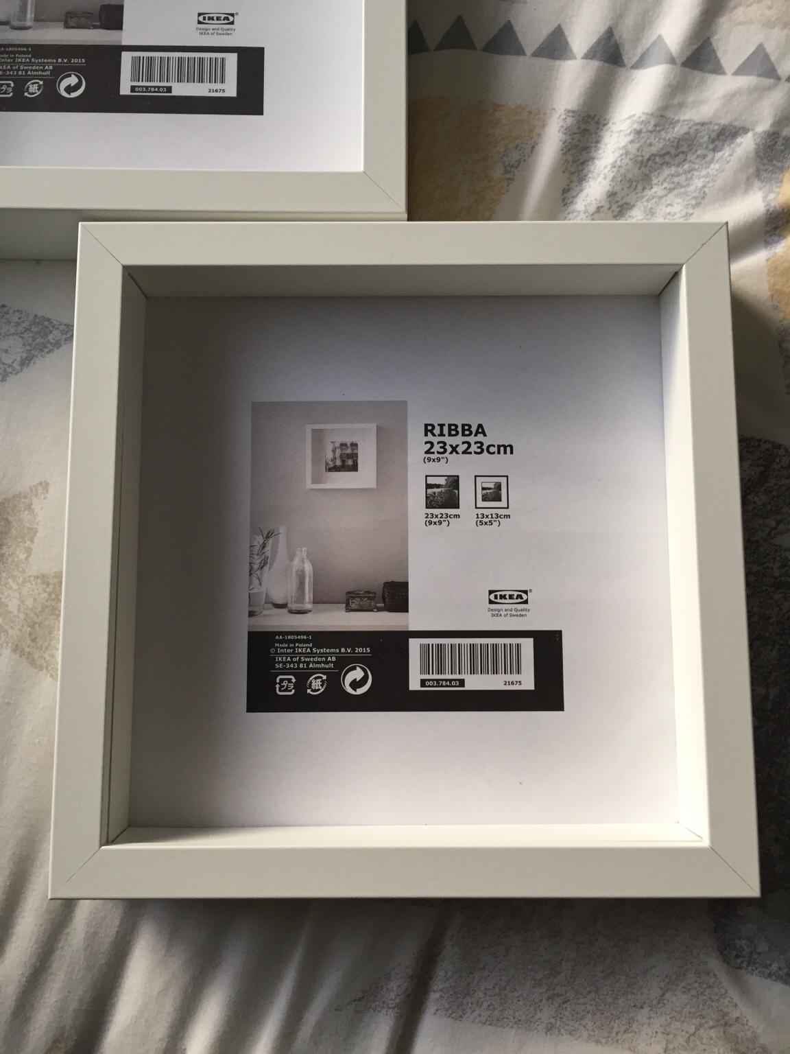 2 Ikea Ribba box frames (white) in WA10 Helens for £2.50 for sale | Shpock