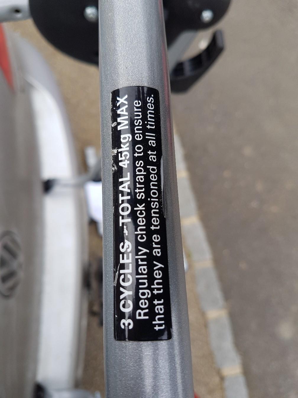 Exodus Metal Clamp High 3 Bike Carrier Rack in Tunbridge Wells für £ 25 ...