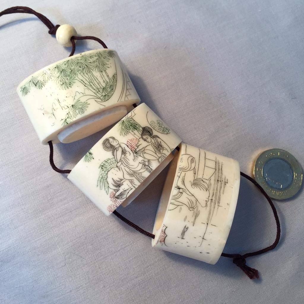 VINTAGE ORIGINAL JAPANESE INRO WITH OJIME in WF6 Wakefield for £28.00 ...