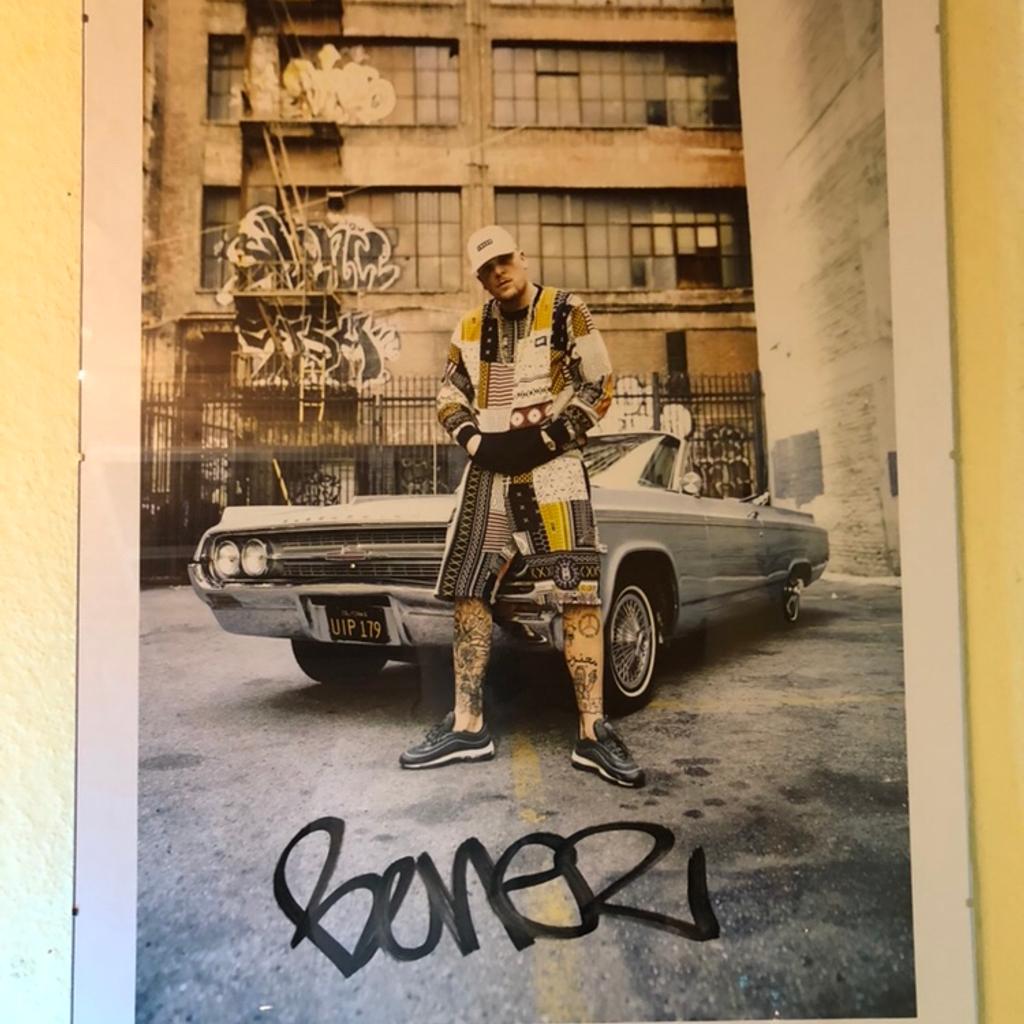 Bonez Mc Poster Mit original Unterschrift in 91522 Ansbach für 40,00 ...