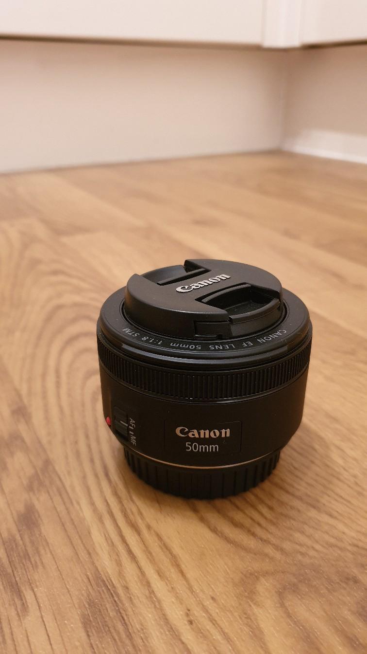 Canon EF 50mm f/1.8 STM lens (new) in Southend-on-Sea für 80,00 £ zum ...