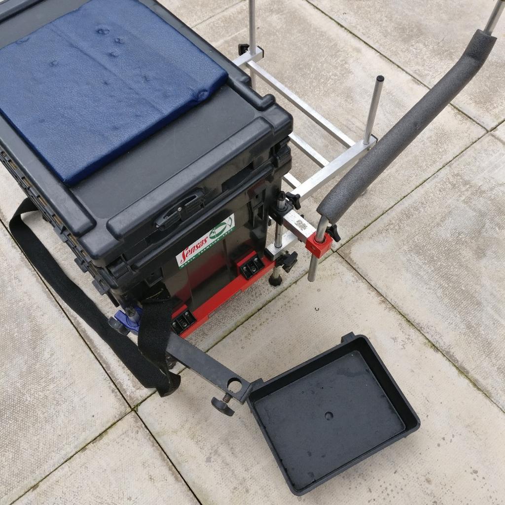 Shakespeare seatbox with octoplus frame legs in WA7 Brook for £60.00 ...