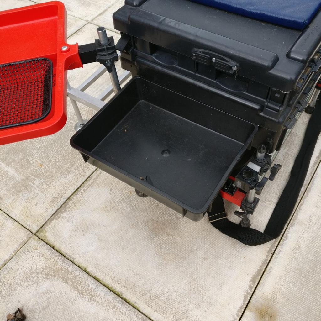 Shakespeare seatbox with octoplus frame legs in WA7 Brook for £60.00 ...