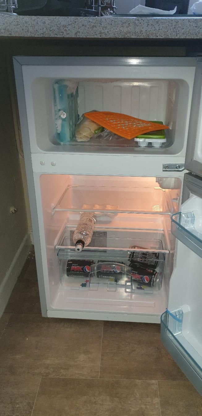 Logik silver fridge with separate freezer in DE7 Erewash für 45,00 ...