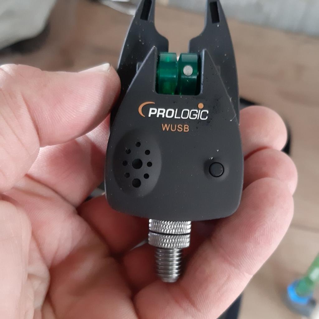 x4 pro logic mp3 wusb bite alarms + receiver. in SS7 Point für £ 40,00 ...