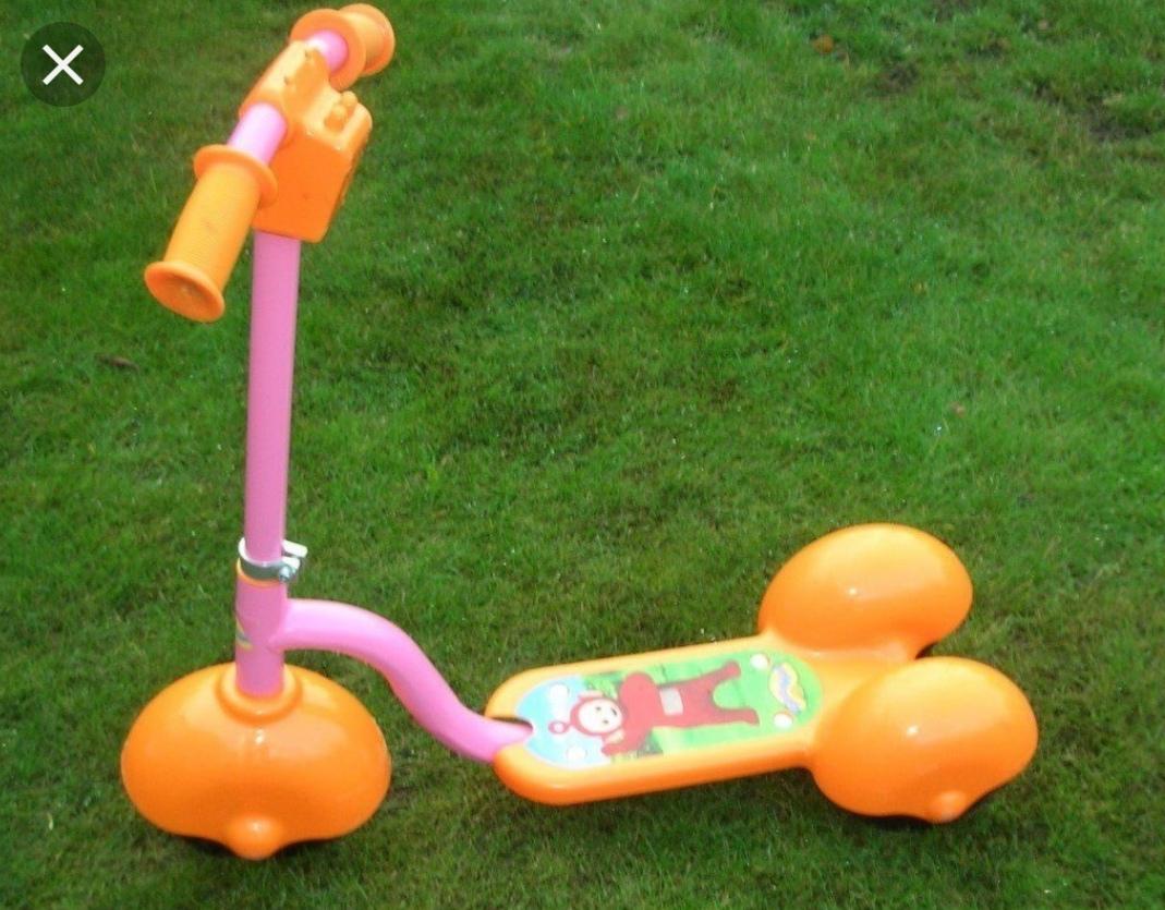 teletubbies po scooter in CR4 London for £6.00 for sale | Shpock