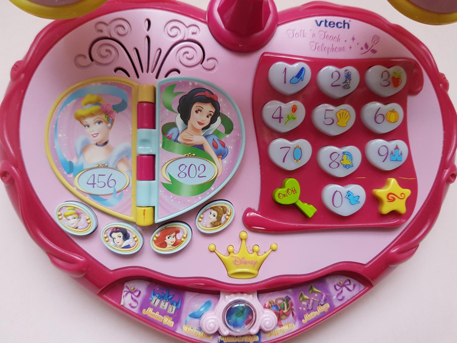 VTech Disney Princess Talk 'n Teach Telephone in SW17 Wandsworth für 7 ...