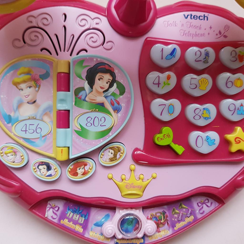 VTech Disney Princess Talk 'n Teach Telephone in SW17 Wandsworth für £ ...