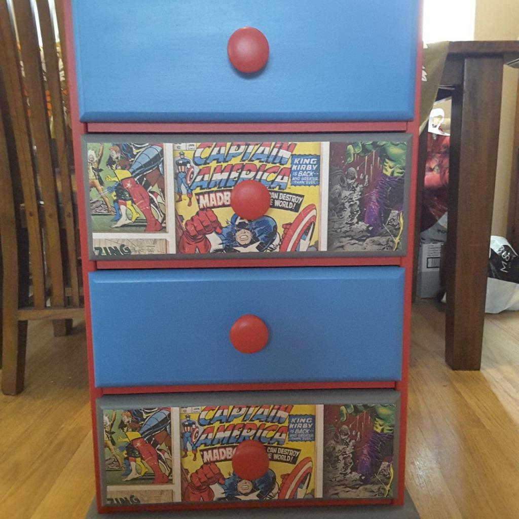 upcycled Marvel drawers in MK41 Renhold für 30,00 £ zum Verkauf | Shpock DE