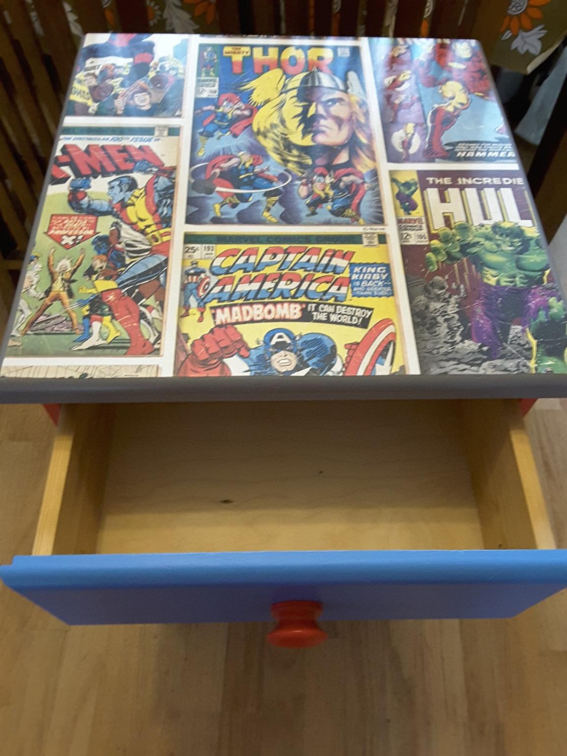 upcycled Marvel drawers in MK41 Renhold für 30,00 £ zum Verkauf | Shpock DE