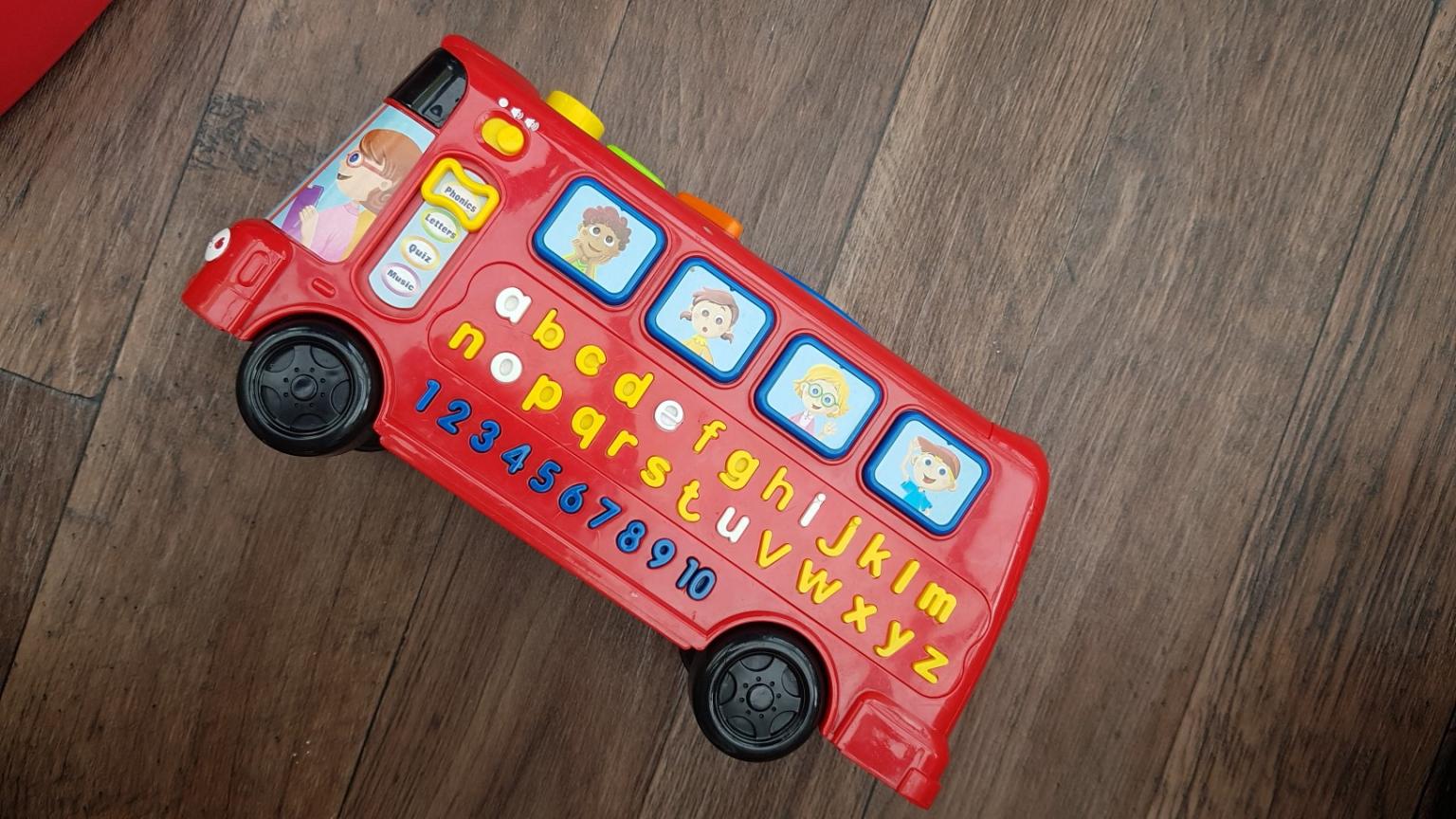 vtech alphabet bus in BL2 Bolton for £3.00 for sale | Shpock