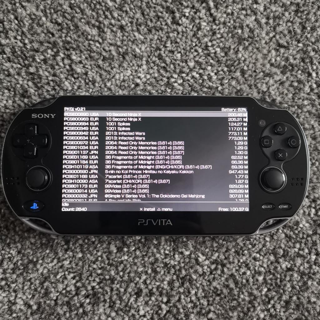 Modded PS Vita with 128gb memory fully loaded in NE35 Tyneside für 100,00 £ zum Verkauf | Shpock DE