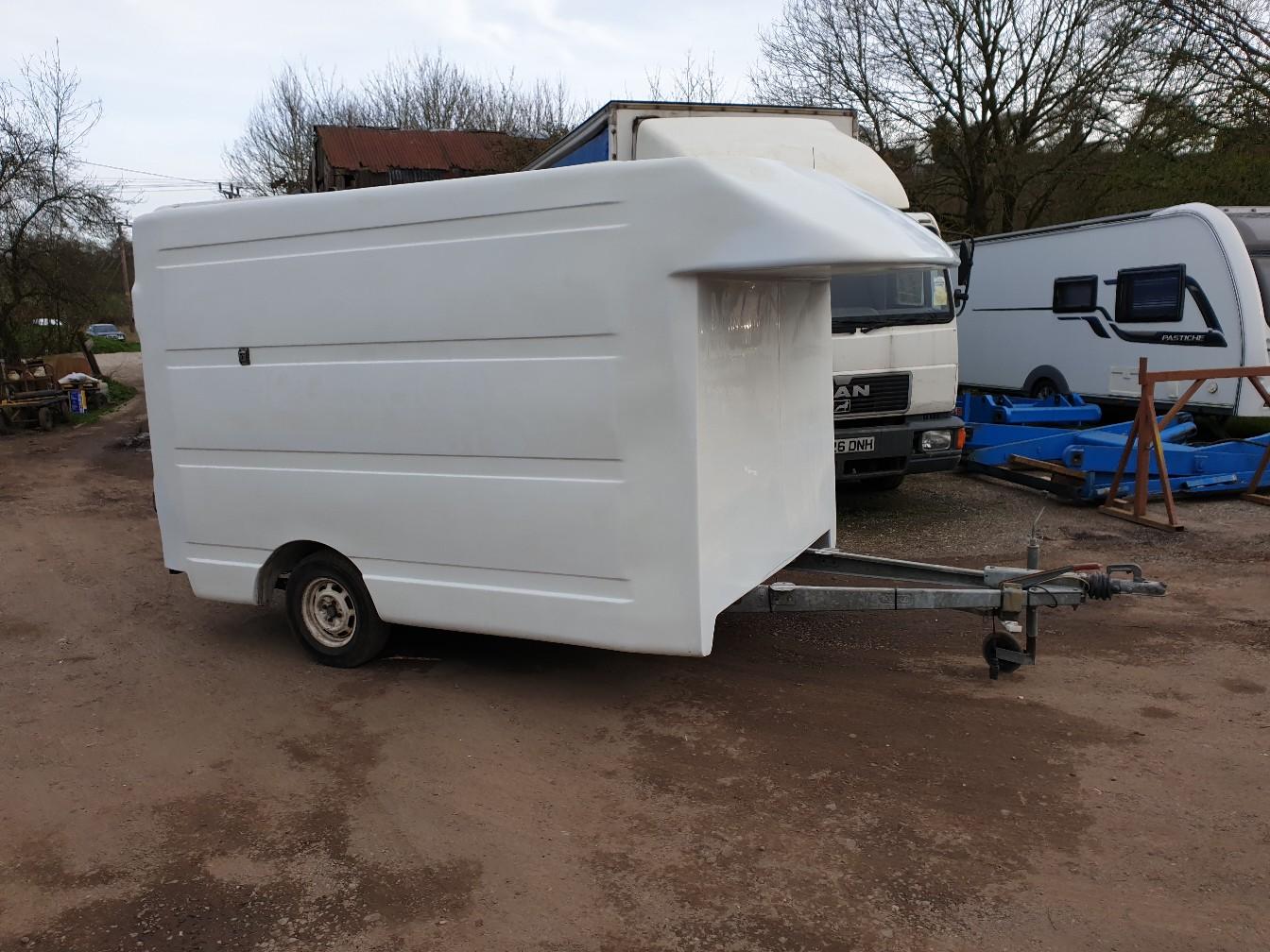 Large Fiberglass Ex Bt Box Trailer in ST1-Trent für 1.200,00 £ zum ...