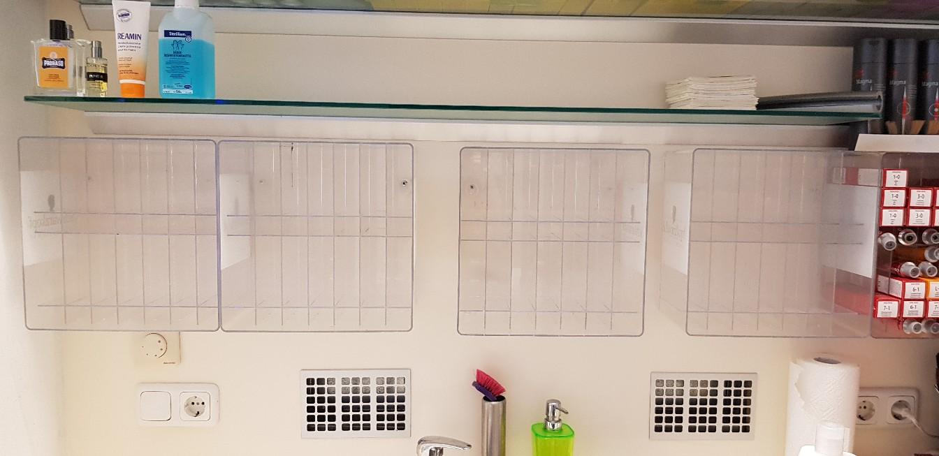 Sortiersystem/Regale für Haarfarben in 4550 Kremsmünster für 25,00 ...